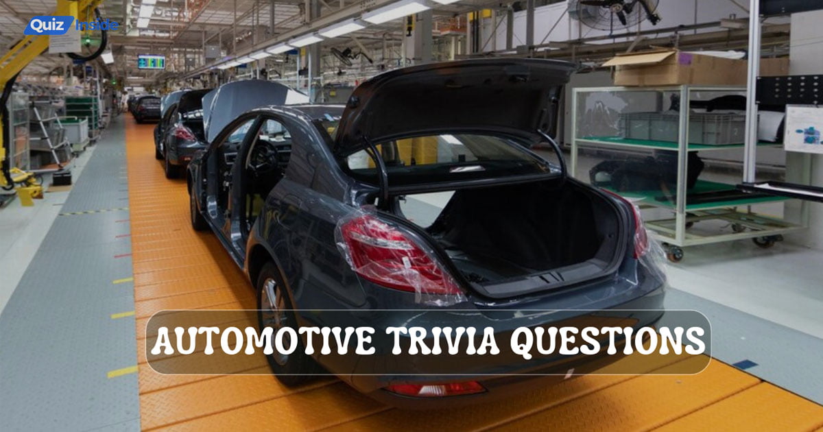 101 Automotive Trivia Questions And Answers | Quiz Inside