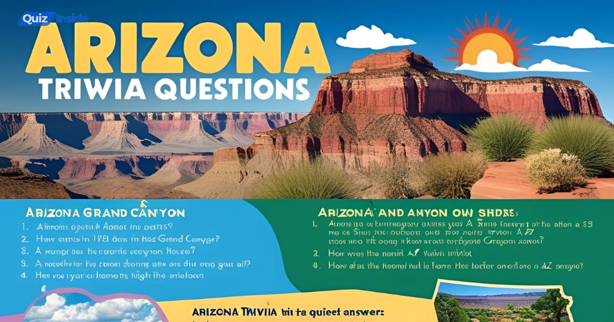 101 Best Arizona Trivia Questions And Answers | Quiz Inside