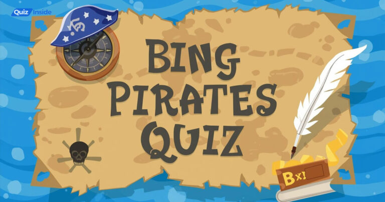 Bing Pirates Quiz - Play Bing Quiz | Quiz Inside